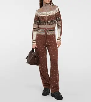 Bogner Agnetha Intarsia Turtleneck Jumpsuit