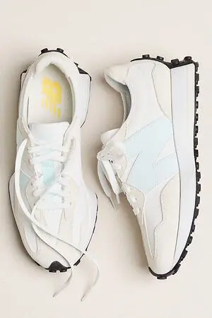 NEW BALANCE 327 Sneakers White/glint Blue