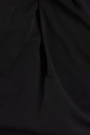 NICHOLAS Twist-front Hooded Gown