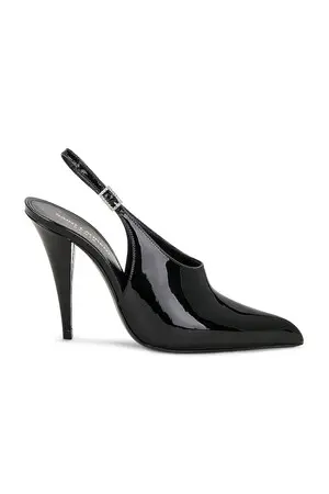 Saint Laurent Black Slingback