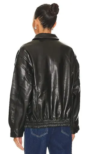 Lioness Kenny Bomber Jacket - Jet Black