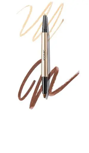 ICONIC LONDON ICONIC LONDON Smokey Eye Duo Kajal In Natural Neutral. Natural Neutral
