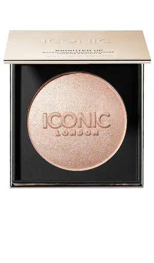 ICONIC LONDON Brighten Up Baked Highlighter In Metallic Gold - N,a
