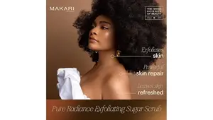 MAKARI Pure Radiance Exfoliating Scrub 5.92oz - Multi Color Bottle