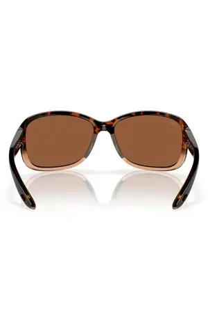 COSTA DEL MAR Seadrift Square Sunglasses - Copper