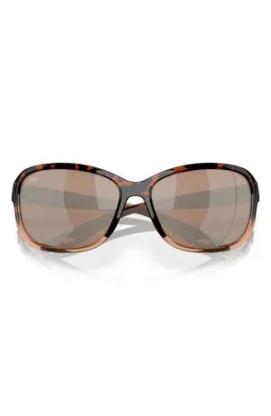 COSTA DEL MAR Seadrift Square Sunglasses - Copper