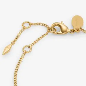 JIMMY CHOO Diamond Fine Chain Bracelet - Silver