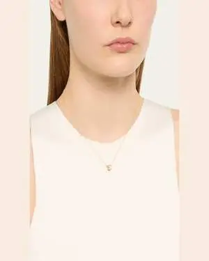 Lizzie Mandler 18k Micro Crescent Links Necklace
