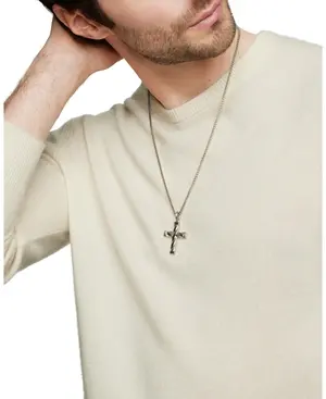David Yurman Dy Helios Cross Pendant