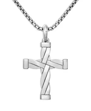 David Yurman Dy Helios Cross Pendant