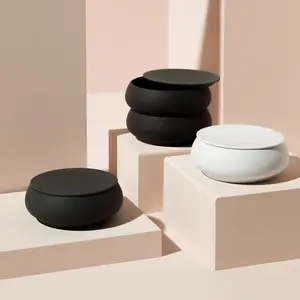 DEGRENNE PARIS Bahia Onyx Cocottes, Set Of 4
