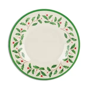 LENOX Holiday 4 Piece Melamine Accent Plate Set