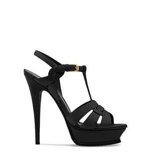 Women's Black Platform Sandals