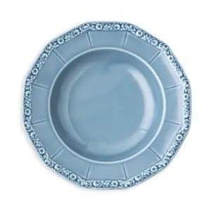 ROSENTHAL Maria Rim Soup Plate - Blue