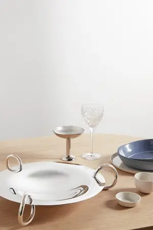 Christofle Vertigo -plated Bowl