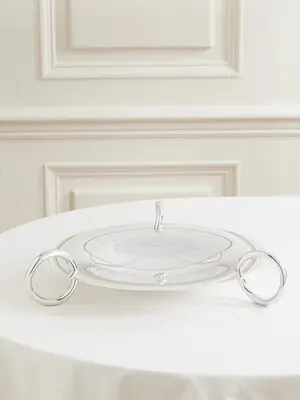 Christofle Vertigo -plated Bowl - Silver