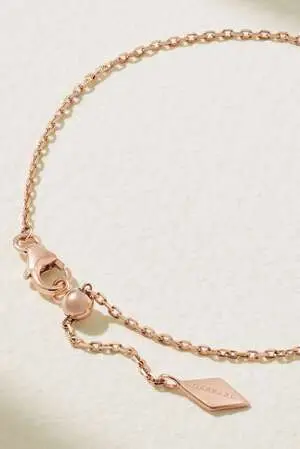 GARRARD Wings Rising Diamond & 18-karat Rose Bracelet