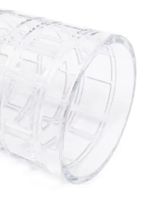 Ralph Lauren Medium Hudson Plaid Glass Vase