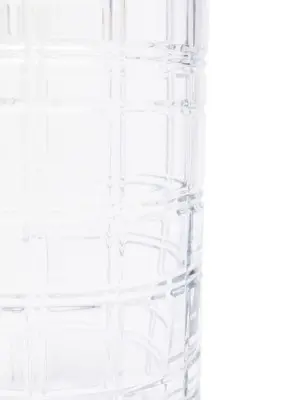 Ralph Lauren Medium Hudson Plaid Glass Vase