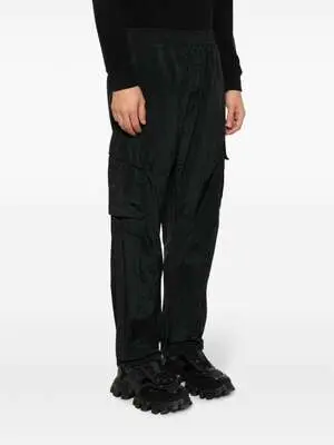 Stone Island Tapered Cargo Trousers - Black
