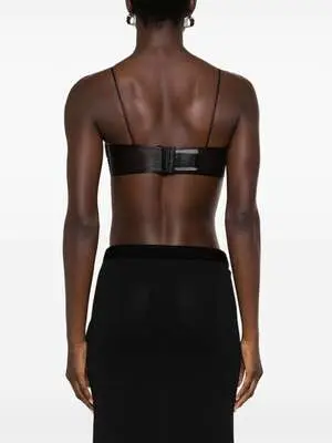 NUE Lotus Rhinestone-embellished Top