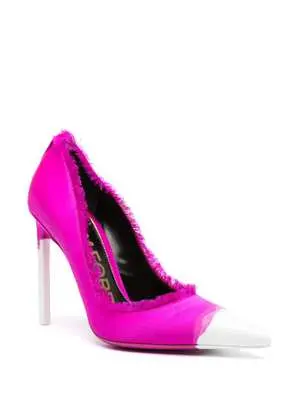 TOM FORD Painted Satin Pumps