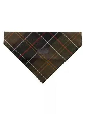Barbour Tartan Logo-patch Collar Bandana
