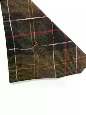 Barbour Tartan Logo-patch Collar Bandana