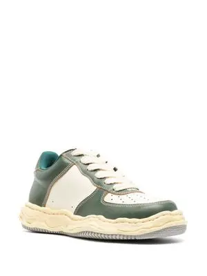 Mihara Yasuhiro Wayne Panelled Sneakers - Neutrals