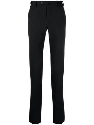 PT TORINO Straight-leg Tailored Trousers - Blue