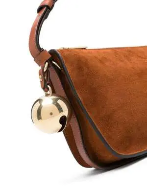 Burberry Shield Sling Shoulder Bag - Brown