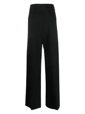 Rick Owens Pressed-crease Tailored Trousers