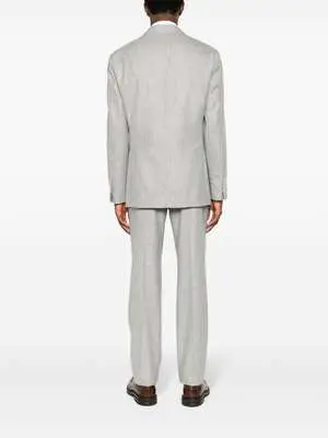 Brunello Cucinelli Double-breasted Flannel Suit