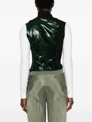 Ottolinger Sequin-embellished Panelled Top