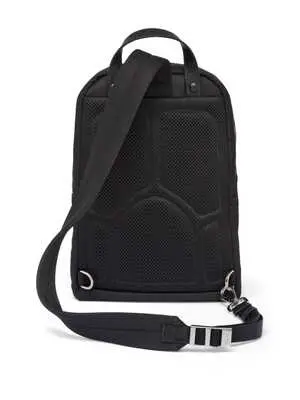 Prada Enamel Triangle-logo Backpack