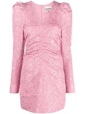 Ganni Long Sleeve Cocktail Dresses