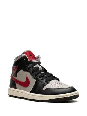 JORDAN Air 1 Mid Sneakers - Black