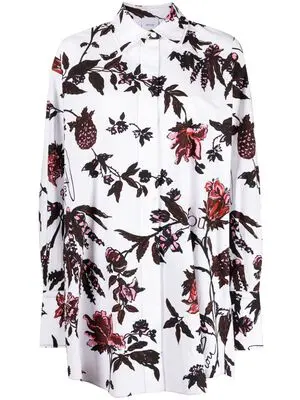 PATOU Patou Floral Mini Shirtdress