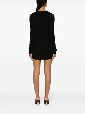 16Arlington Seeran Lace-up Minidress