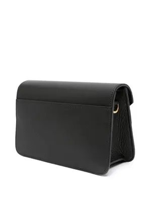 Bally Leather Shoulder Bag With Logo Lettering