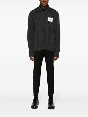 Dolce & Gabbana Re-edition Virgin Wool Cardigan - Grey