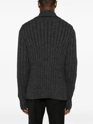 Dolce & Gabbana Re-edition Virgin Wool Cardigan - Grey