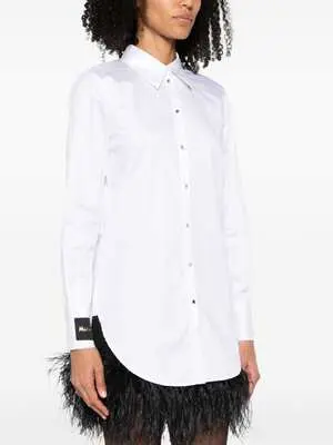 MAISON CLOSE Logo-patch Cotton Poplin Shirt