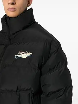 Martine Rose Logo-embroidered Padded Jacket