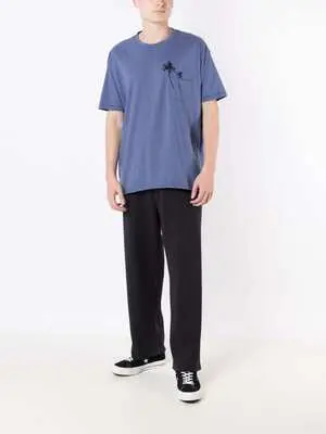 OSKLEN Fine-ribbed Straight-leg Trousers
