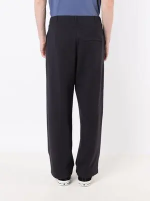 OSKLEN Fine-ribbed Straight-leg Trousers