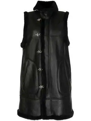 Noir Kei Ninomiya Long-length Leather Coat