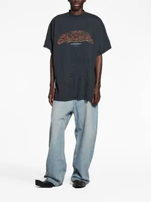 Balenciaga Offshore Cotton T-shirt