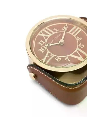 Ralph Lauren Brennan Leather Clock