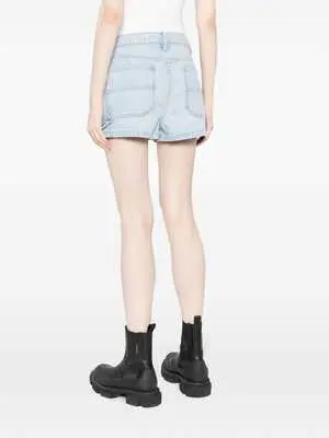 MOTHER Mid-rise Denim Shorts